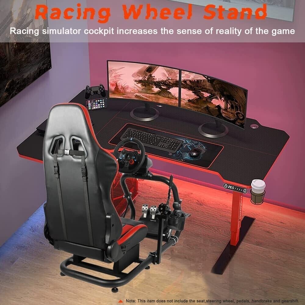 Supllueer Racing Wheel Frame Simulator Cockpit Rahmen passend für ...