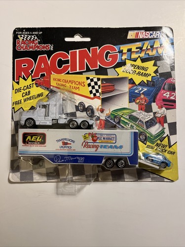 Racing Champions NASCAR Racing Team Transporters Diecast Dave Marcis | eBay