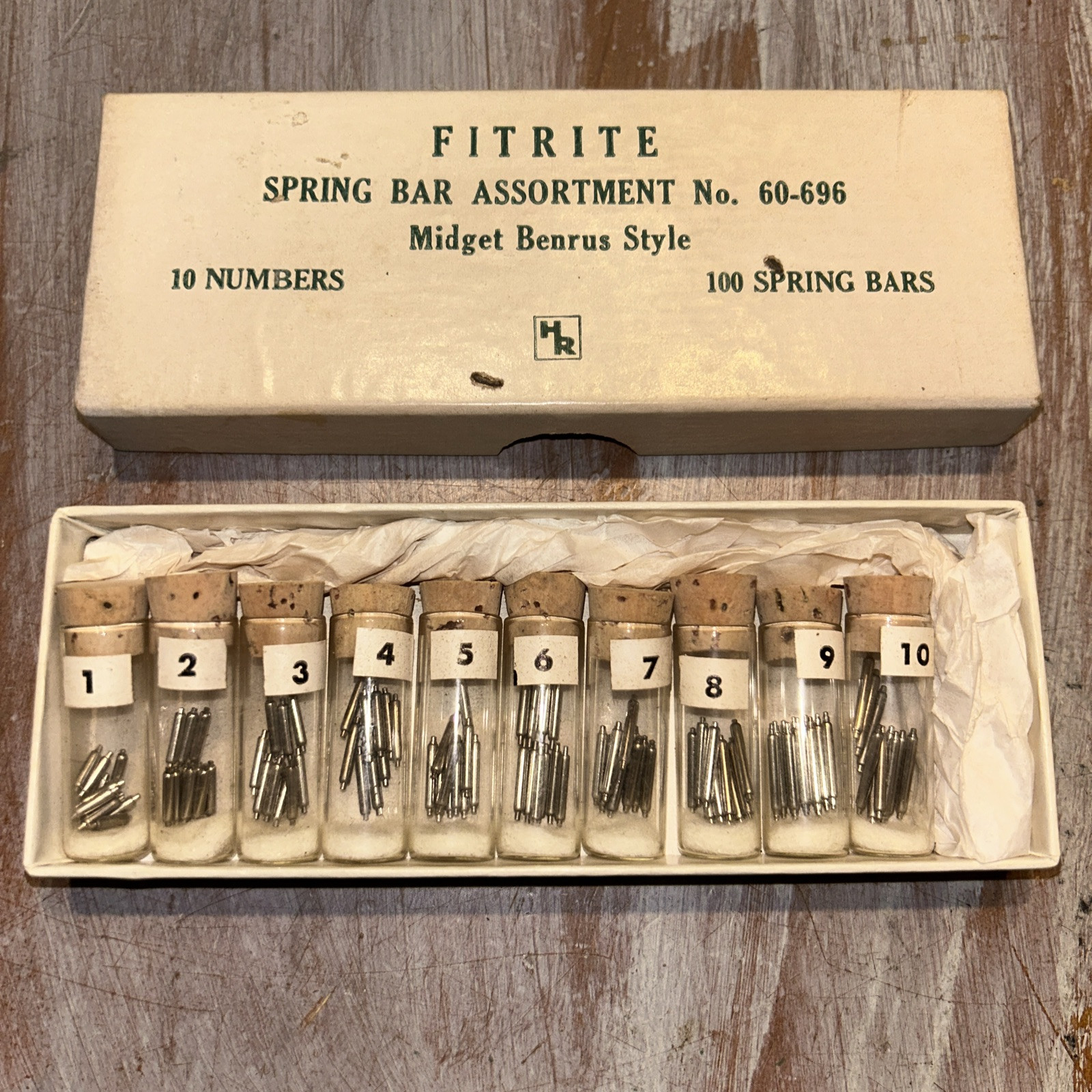 Vintage Pocket Watch Fitrite Spring Bar Assortment #6… - Gem