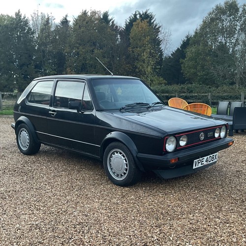 Mk1 VW GOLF GTi 1981 Volkswagen Classic Sports Car PROJECT Barn Find 4 ...