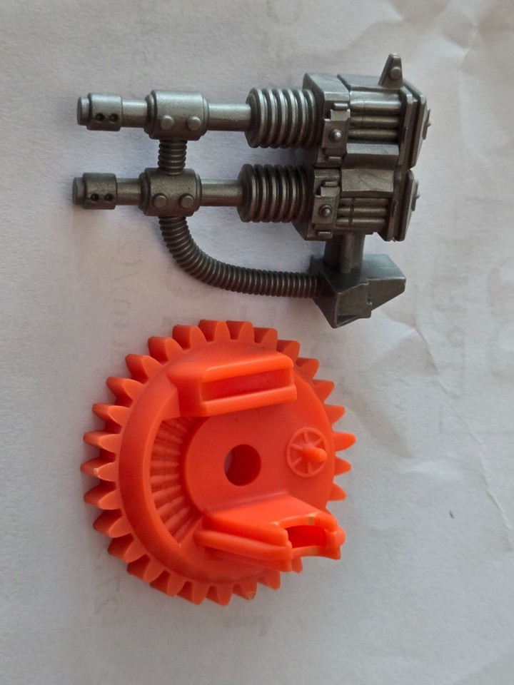 GI Joe ARAH Cobra Detonator 1993 Rear Gun and Swivel Replacement Part ...