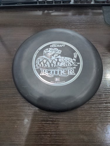 Discraft Pro D Rattler PFN Old Run Black 175g New w/ Storage Wear | eBay