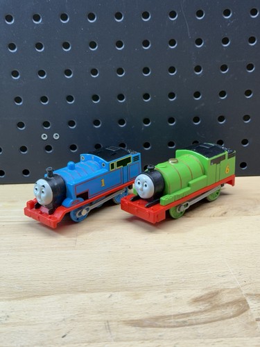 Thomas Friends Trackmaster MOTORIZED TALKING Percy Thomas Lot Train | eBay