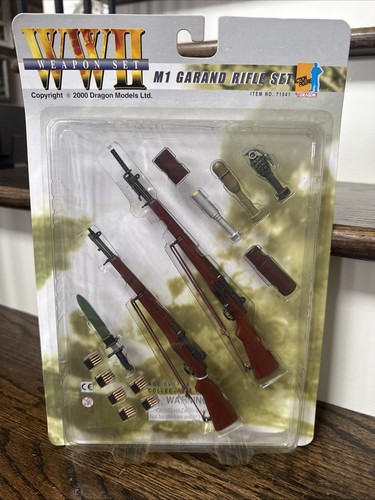 NIB Dragon Military action figure WWII weapons M1 Garand rifle set 2000 ...