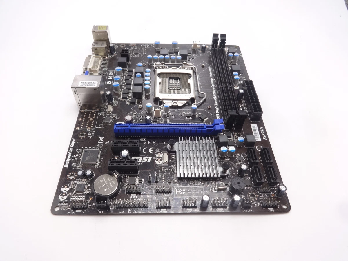 MSI H61M-P25 B3 LGA1155 Intel H61 DDR3 Motherboard MS-7680