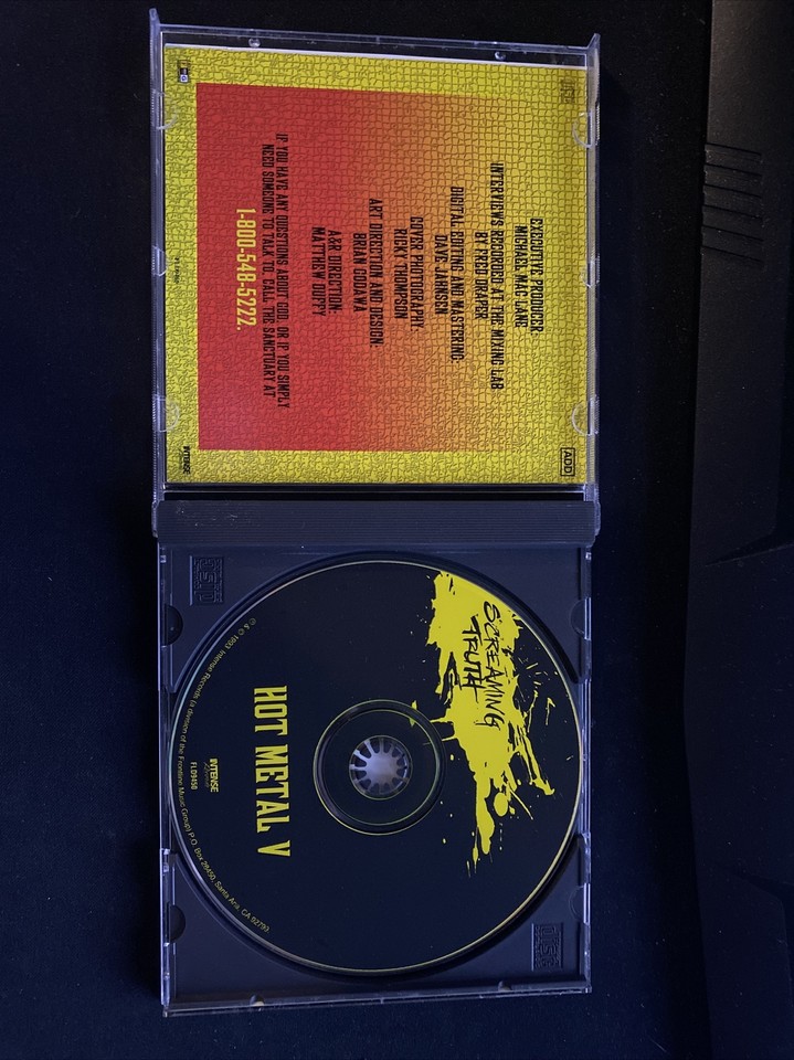Various Artists - Hot Metal V: Screaming Truth (CD, 1993) Heavy Metal ...