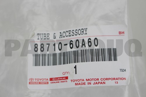 8871060A60 Genuine Toyota TUBE ASSY, AIRCONDITIONER 88710-60A60 | eBay