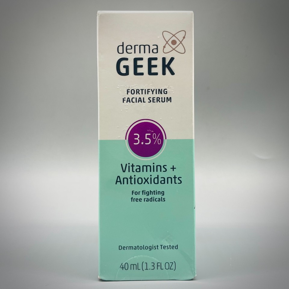 Derma Geek Facial Serum Vitamins+Antioxidant 2PACK x 1.3oz | eBay