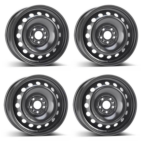 4 Alcar steel wheels rims 8737 6.0Jx15 ET39 5x98 for Fiat 500 ...