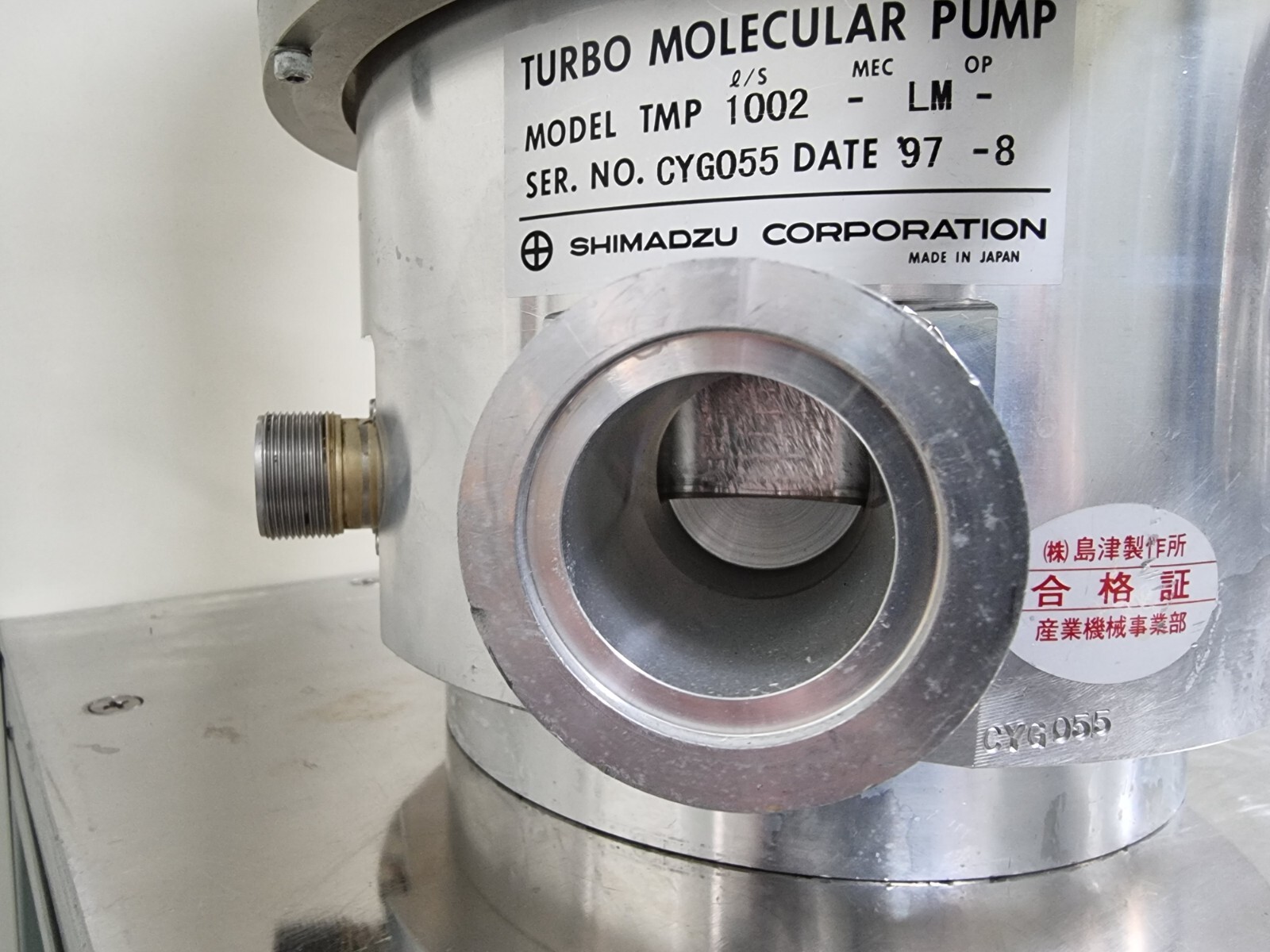SHIMADZU TURBO MOLECULAR PUMP TMP-1002-LM | eBay