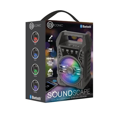 BIconic Color Changing Wireless Speaker | eBay