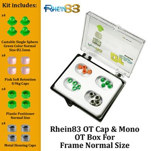 RS Dental Implant OT Cap 2.5mm Normal Castable Sphere Ball Attachment ...