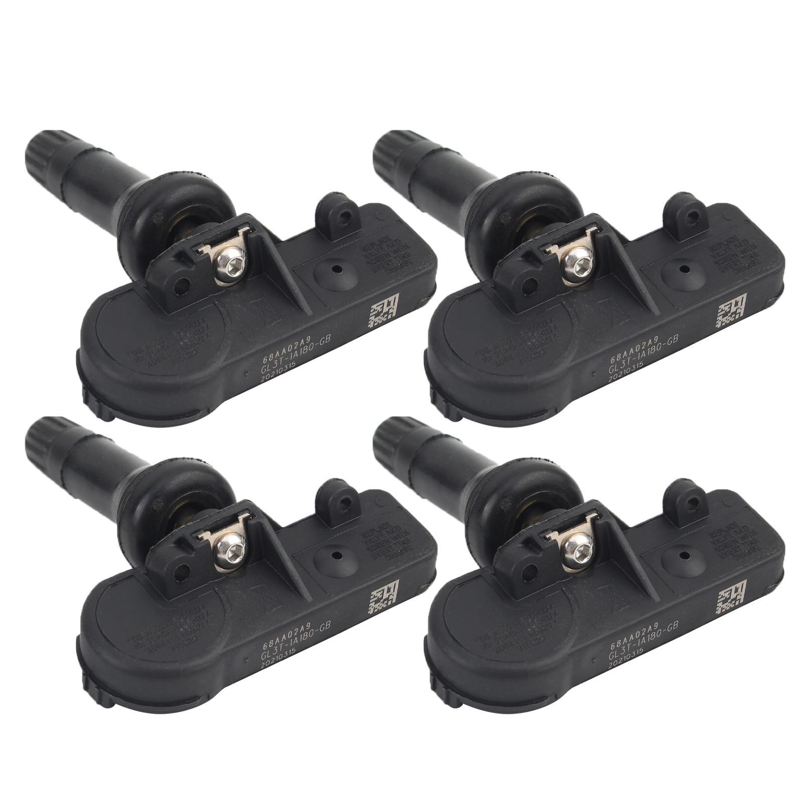 Set of 4 TPMS for Ford Tire Pressure Sensors GL3T-1A180-GA For 2015 ...