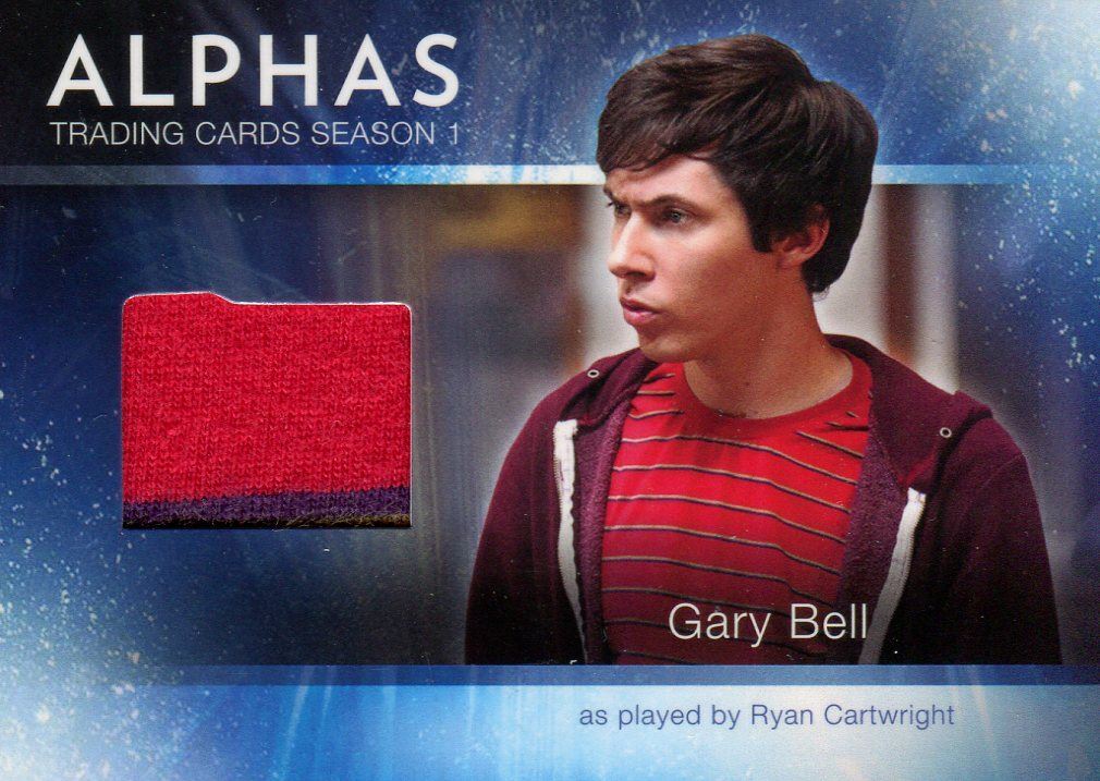 Alphas Season 1 Gary Bell's Striped Shirt Wardrobe Costume Card M9 | eBay