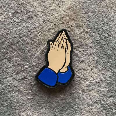 Praying Hands PVC Patch | eBay