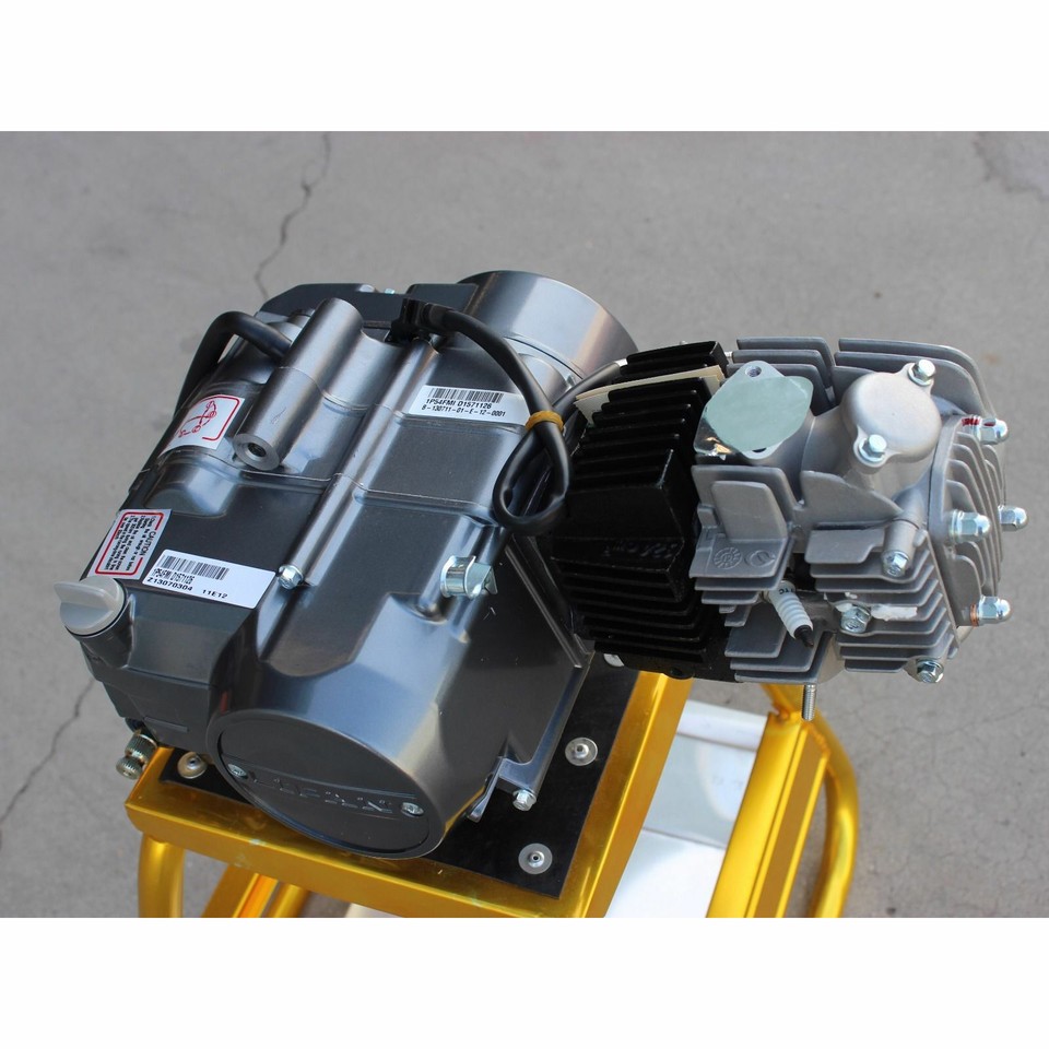 LIFAN 125cc 4 up Semi Auto Kick Star Engine Motor Set PIT PRO TRAIL ...