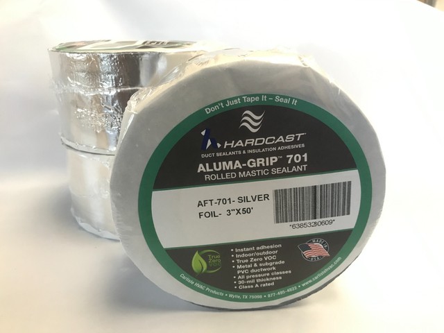 Hardcast Foil-Grip Duct Sealant Tape 50 Ft. 325806 for sale online | eBay