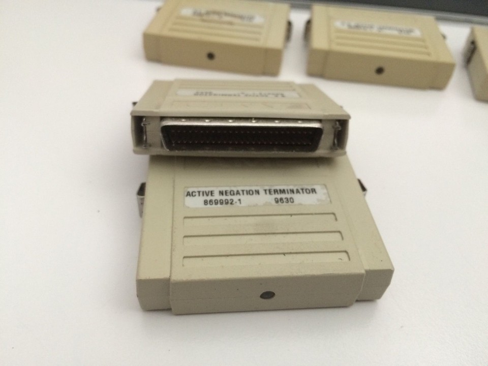 7(seven) AMP 869912-1 LVD/SE Active Switchable SCSI Terminator | eBay