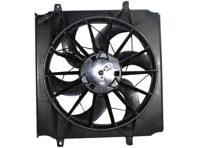 Auxiliary Engine Cooling Fan Assembly For 04-07 Jeep Liberty Renegade ...