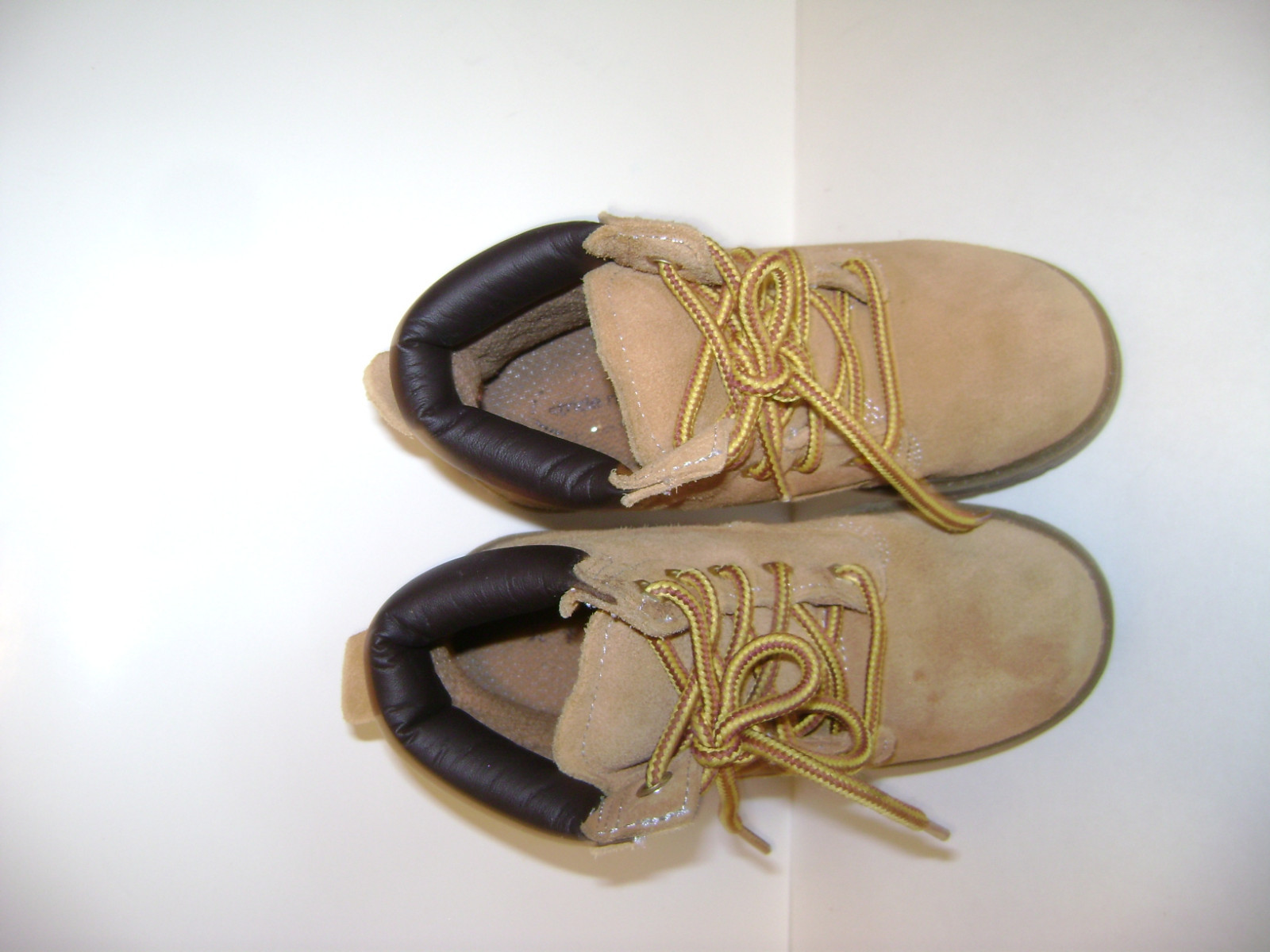 STRIDE RITE BECKETT TODDLER BOYS SHOES HIKING BOOTS sz 10.5 M BEIGE TAN ...