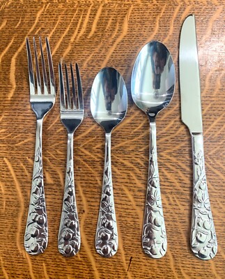 Cambridge "Apple" Pattern FLATWARE SILVERWARE YOU CHOOSE PIECE CHOICE ...