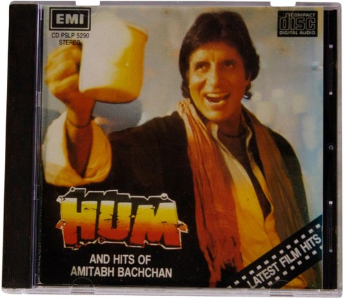 HUM & HITS OF AMITABH BACHCHAN CD OOP 1990 Indian Bollywood Movie Film ...