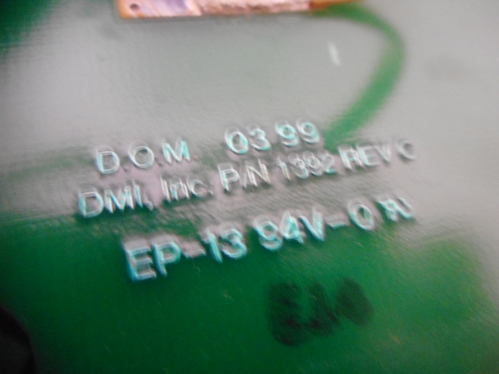 MARKEM SERIES 5000 Membrane Keyboard Operator Panel -- 1392 -- EP-13 ...