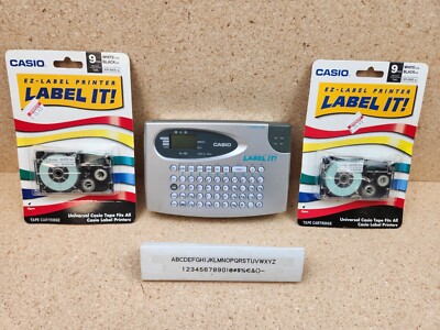 Label Making - Casio Label Maker