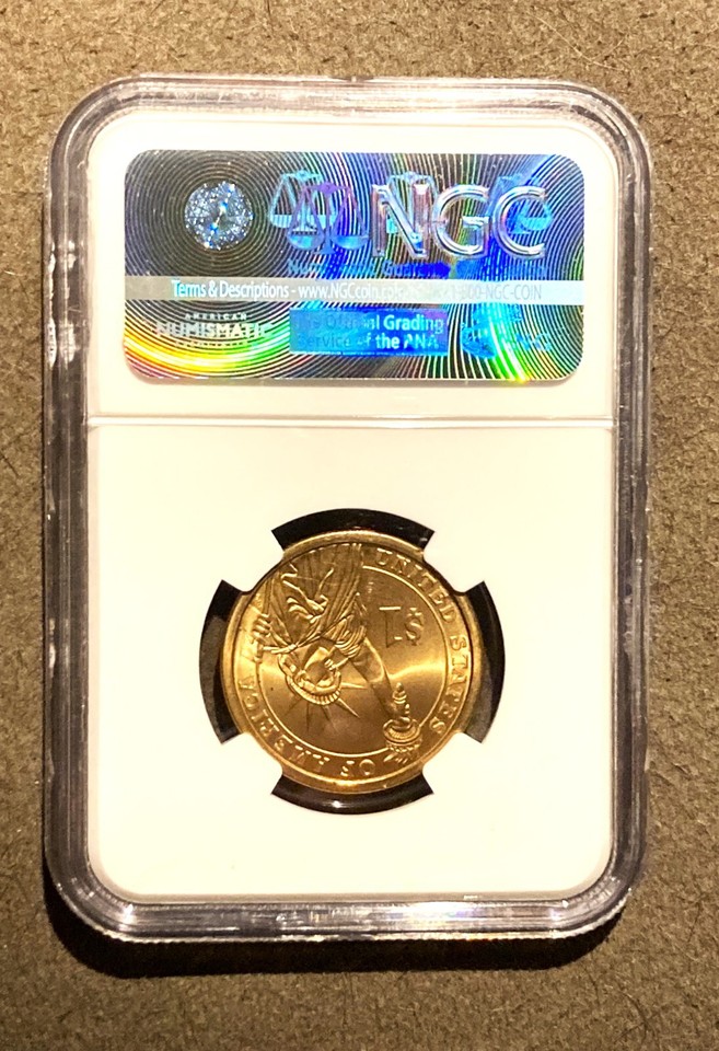 2009- NGC MS-67 Harrison Coin "Missing Edge Lettering" | eBay