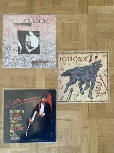 Los Lobos lot de 3 albums vinyles 33 tours (3 vinyl LPs bundle) La ...