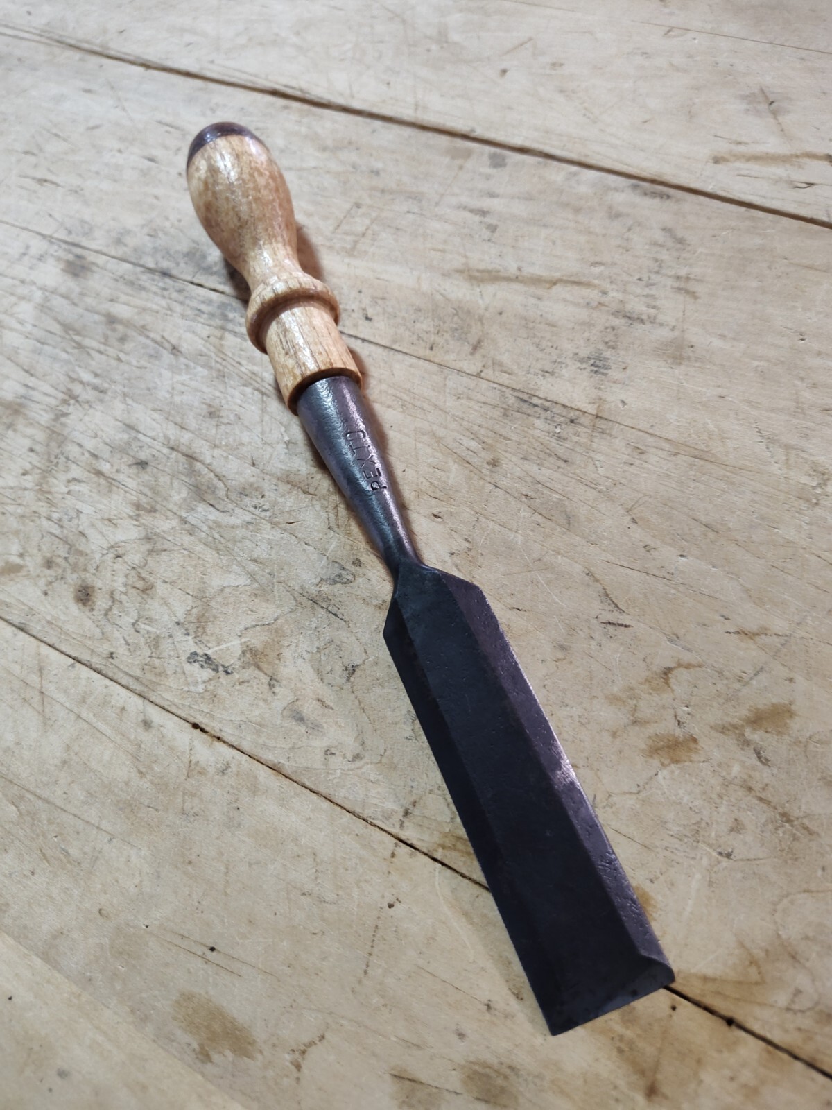 Vintage Pexto 1" Beveled-Edge Socket Chisel with Handle Similar to ...