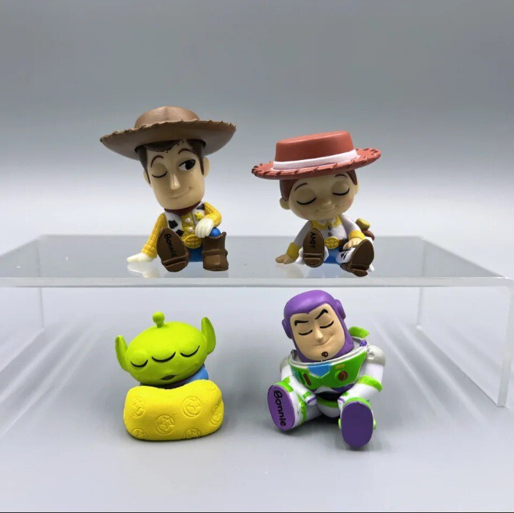 Takara Tomy Toy Story Sleeping Figures Buzz, Woody, Jessie and Toy ...