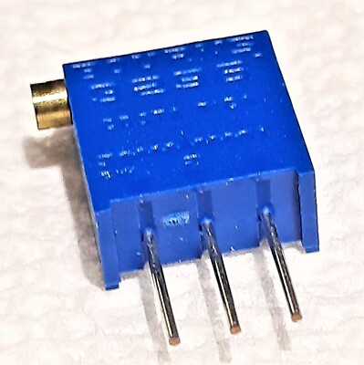 Bourns 1K Ohm 3296X-1-102LF Trim-pot Cermet Trimmer 25 Turn .5W | eBay