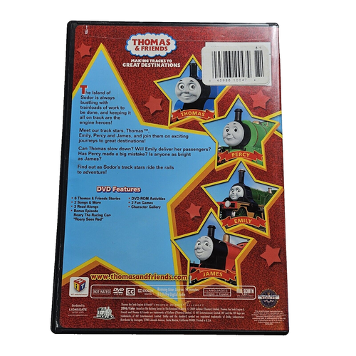 THOMAS & FRIENDS Thomas Track Stars DVD Animated Tested | eBay