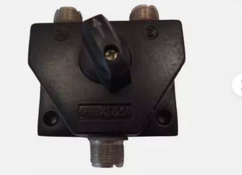 WORKMAN CS201 2 POSITION COAX SWITCH ANTENNA BOX CB RADIO HAM FM SSB ...