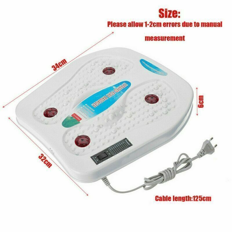 9 Mode Foot Vibration Blood Revitive Circulation Booster Feet Massager ...