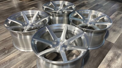 20'' Project 6GR Seven Fully Forged Brushed Raw Wheels Ford Shelby ...