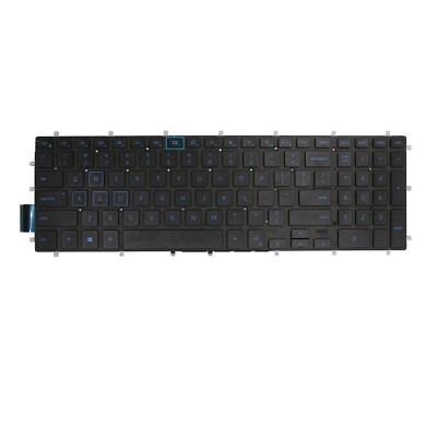 New for Dell Typoe: P89F002 US Backlit Keyboard Blue Letters | eBay