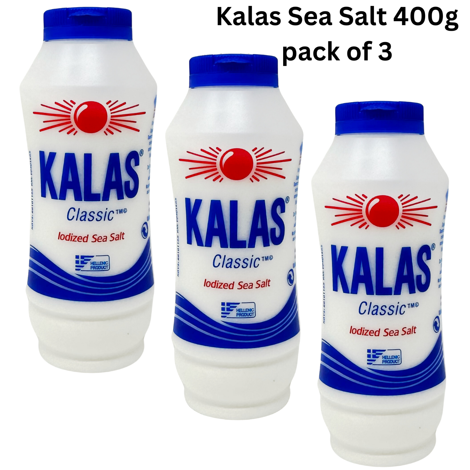 Kalas Classic Greek Salt 400g Pack of 3 | eBay