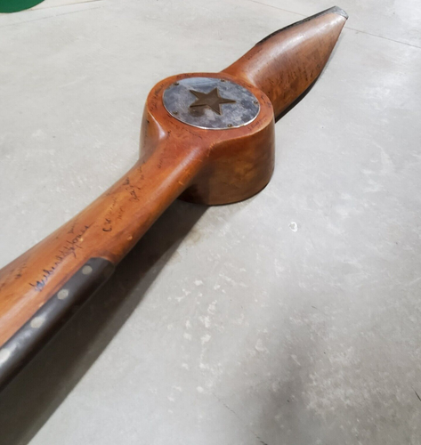 RARE AIRPLANE PROPELLER WWII 150 PILOTS WOMAN Signatures 6FT AIR FORCE ...