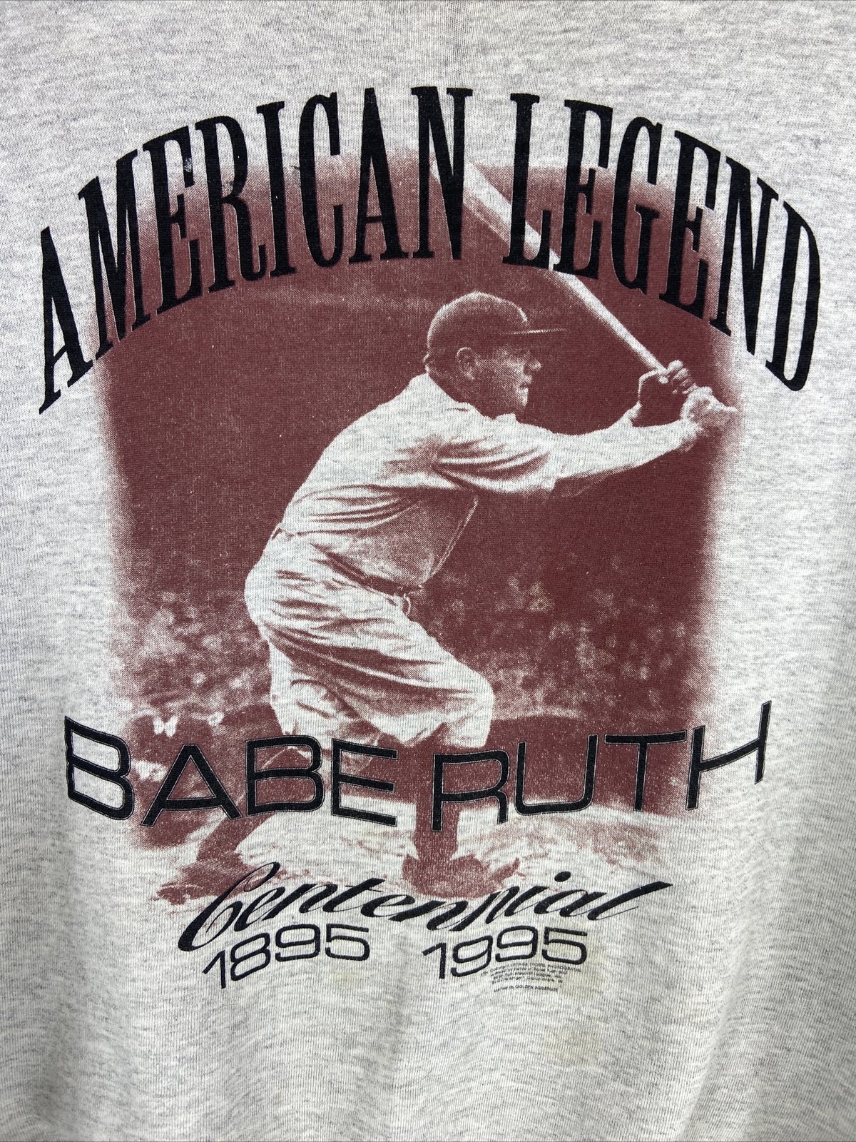 1995 Babe Ruth American Legend Vintage Oneita Sweatsh… - Gem