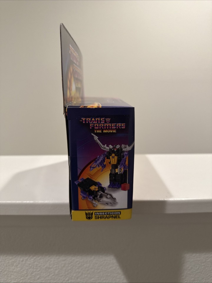 Transformers: The Movie | Retro G1 Insecticon SHRAPNEL | Deluxe Class ...