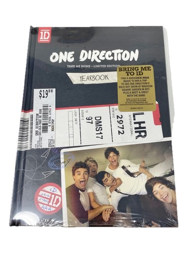 One Direction Take Me Home Limited Edition Yearbook CD 2012 Sealed Tear ...