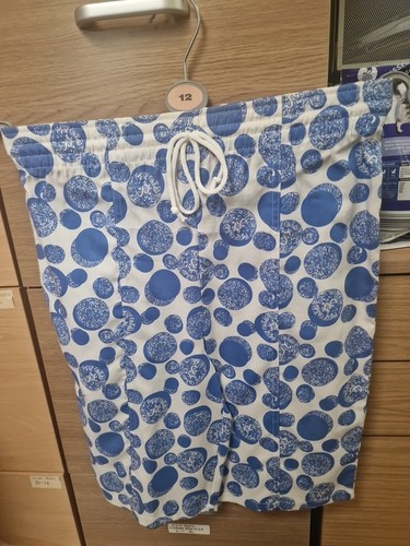 Ladies shorts size 12. BHS. Brand new with tags. White with Blue spots ...