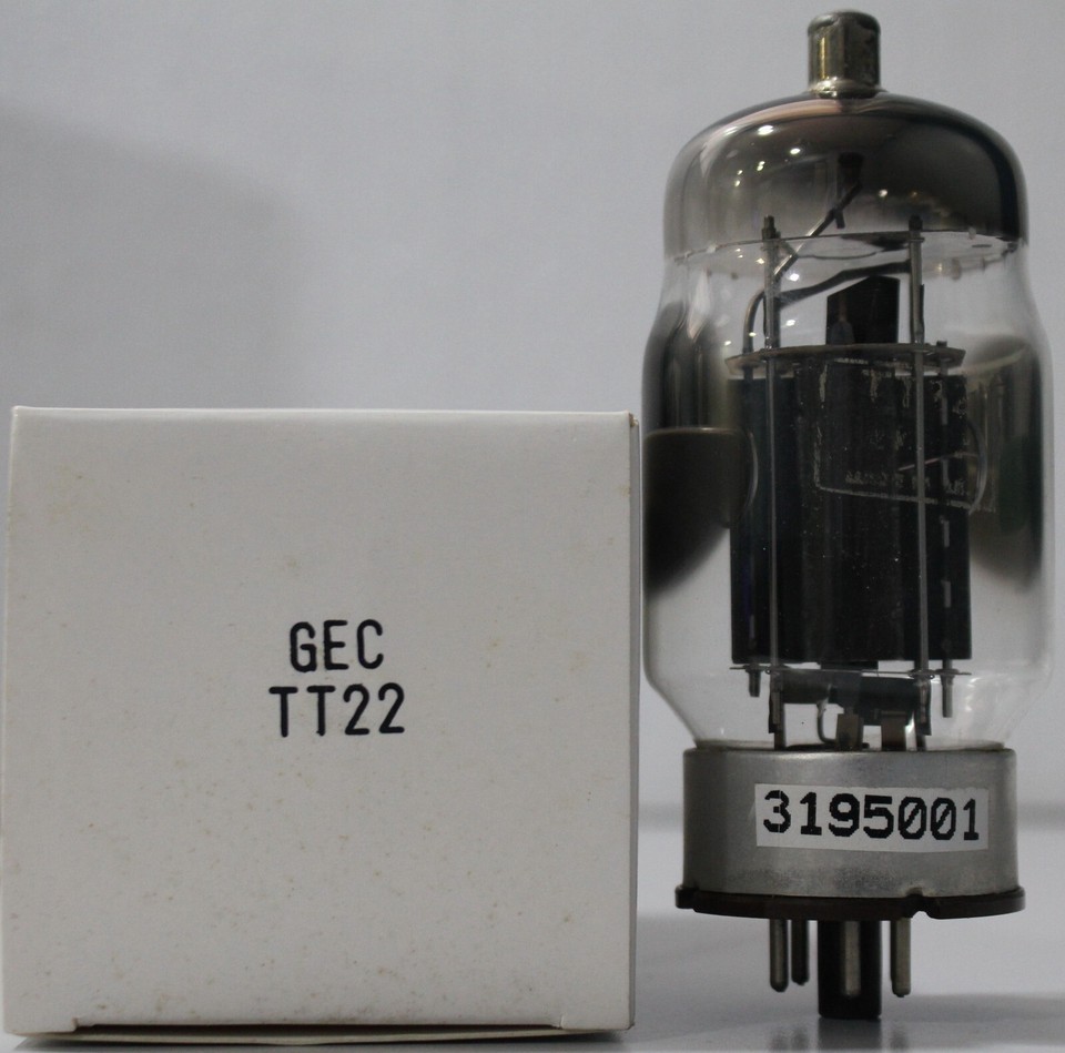 TT22 KT88 GEC Triple "O" Getter Made in England AVO 160 Tested | eBay