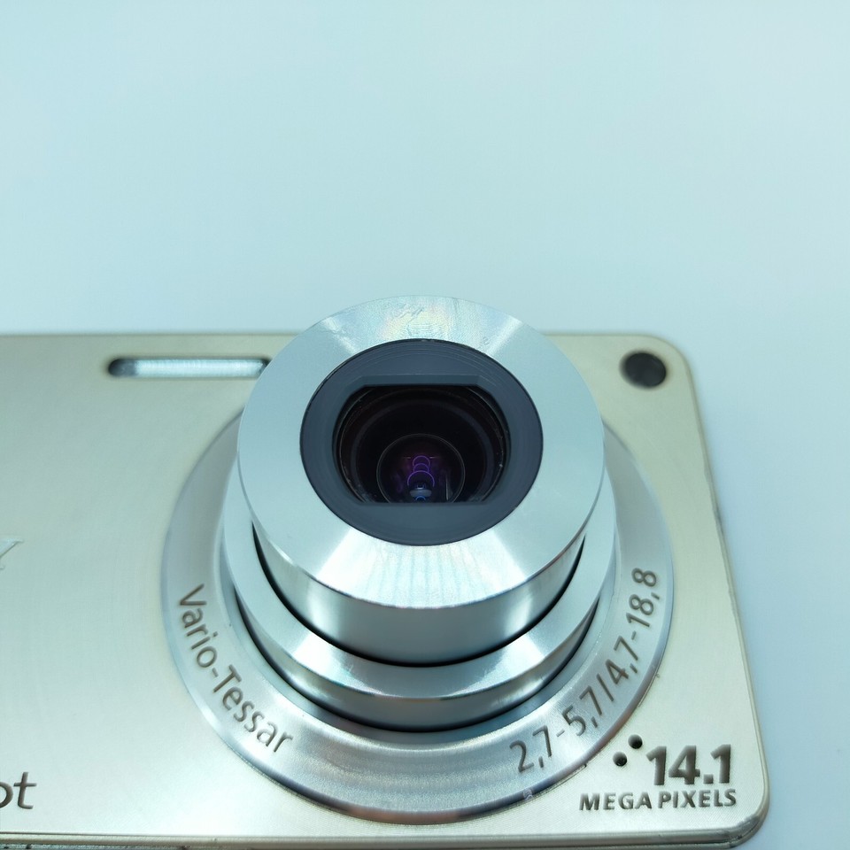 [Exc+++++] SONY Cyber Shot DSC-W350 Digital Camera 14.1MP Gold From ...