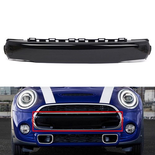 Front Bumper Protector Molding Number Plate Cover For BMW Mini Cooper ...