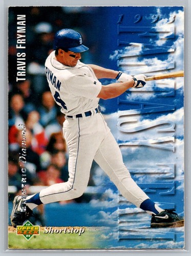 Travis Fryman 1994 Upper Deck Electric Diamond BASEBALL #37 Detroit ...