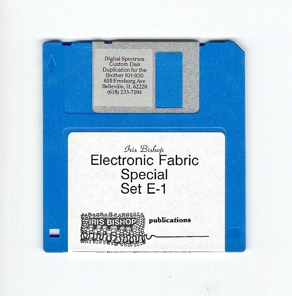 Iris Bishop - ELECTRONIC FABRIC SPECIAL Set E.1 - 5 Designs for ...