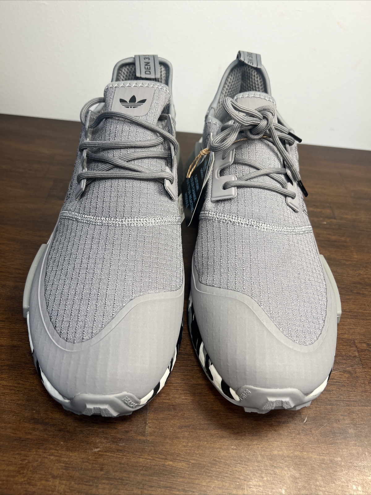 Adidas Men’s NMD_R1 TR Trail GX6329 Shoes Gray Black White | eBay